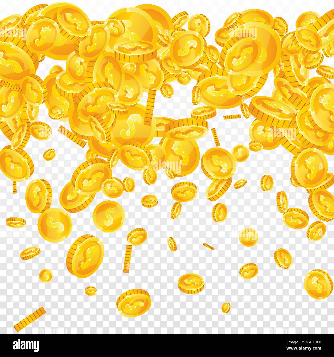 American Coins Falling