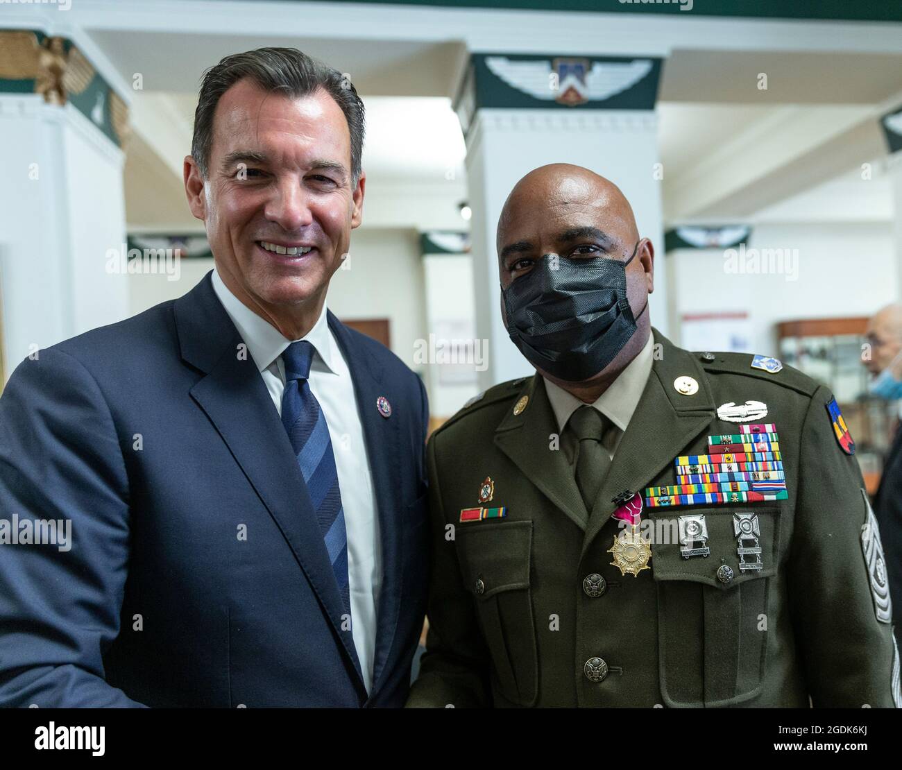 New York, NY - August 13, 2021: Senator Chuck Schumer, elected ...