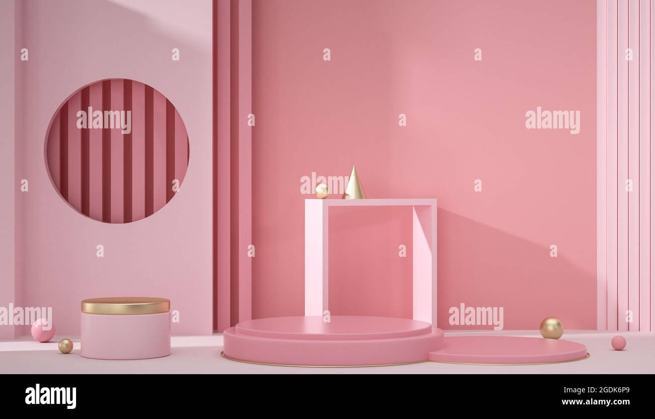 3d podium for advertising Stock Photo - Alamy