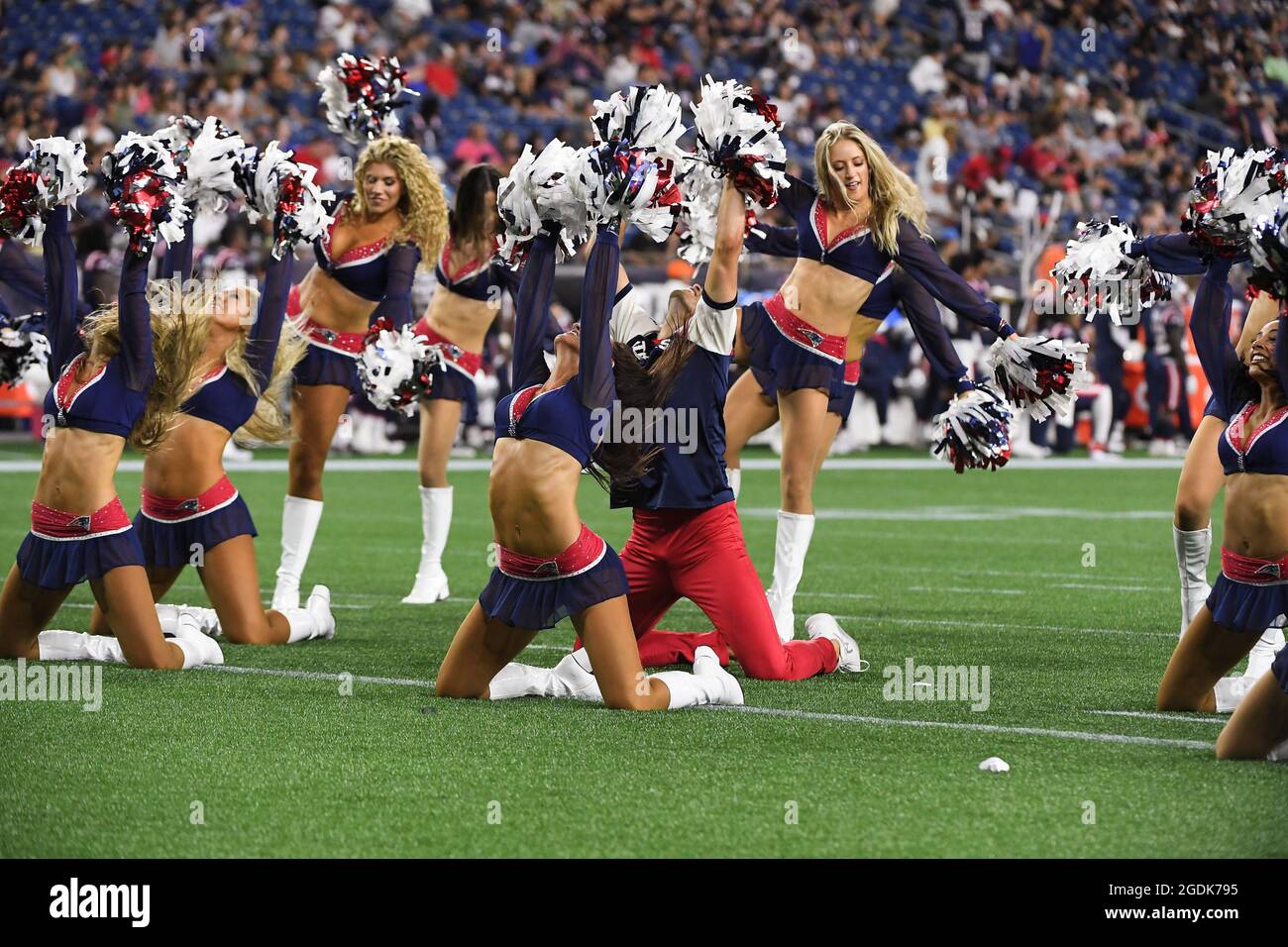 Thursday, August 12, 2021: The New England Patriots Cheerleaders at the ...