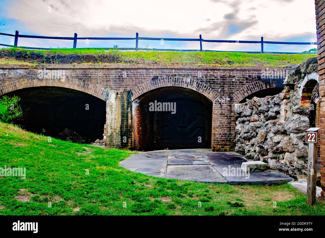The entrance to the kitchen courtyard is pictured with one of the two ...