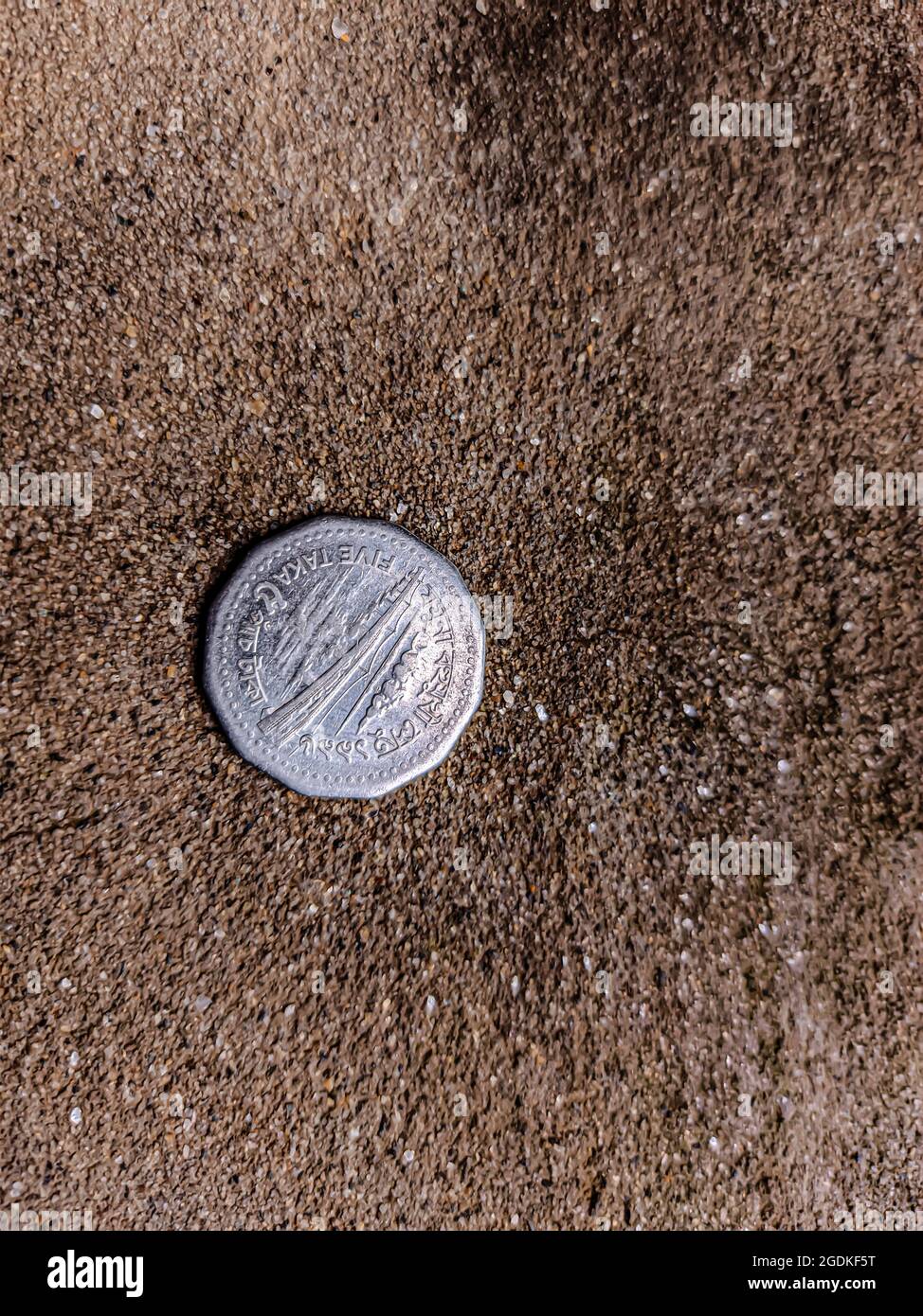 5 taka coin bangladesh currency. Taka is the national currency of ...