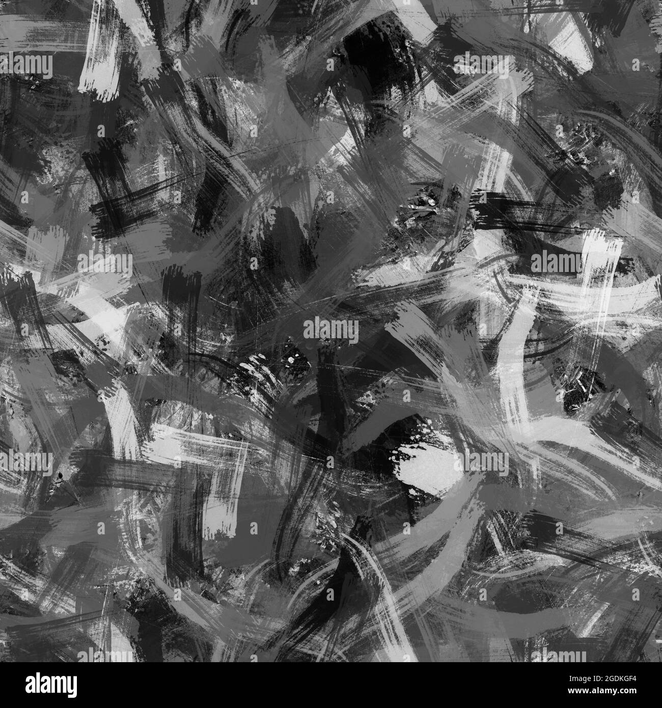 Seamless random faux digital paint stroke pattern print Stock Photo - Alamy