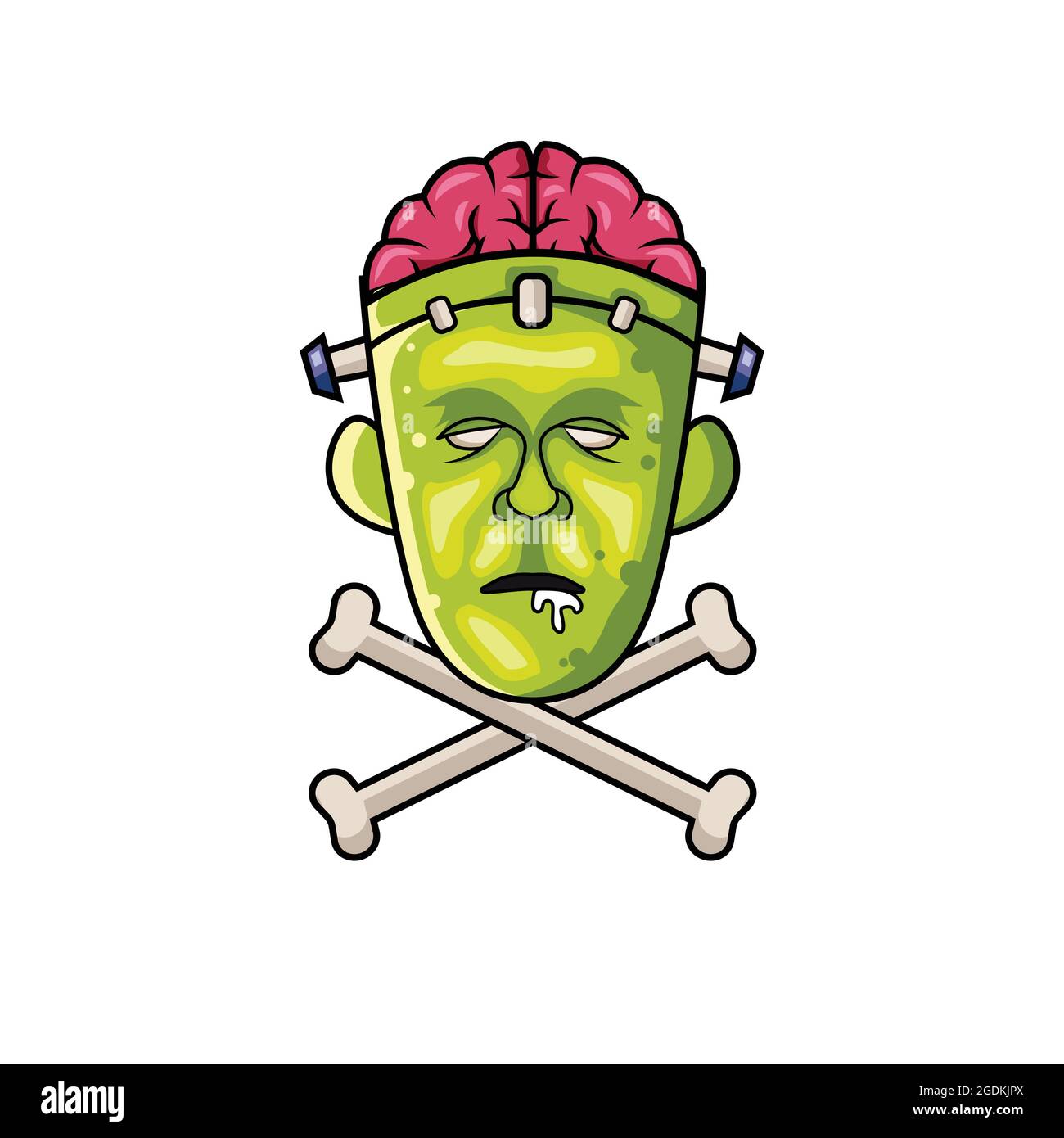 Frankenstein head Cut Out Stock Images & Pictures - Alamy