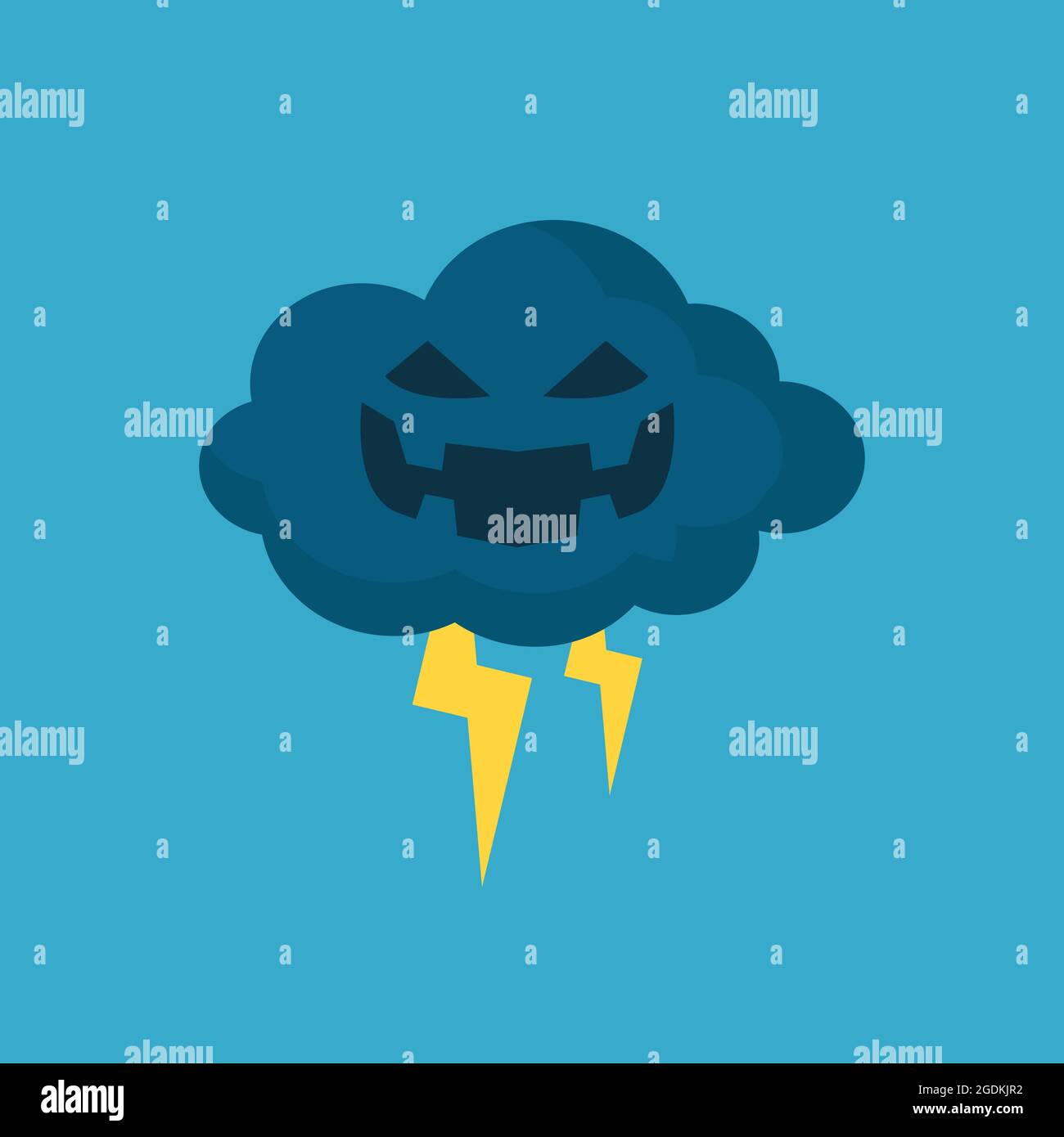 Scary mist Stock Vector Images - Alamy