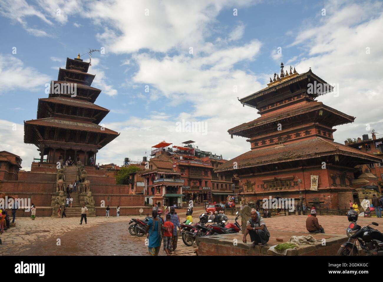 Nyatapole hi-res stock photography and images - Alamy