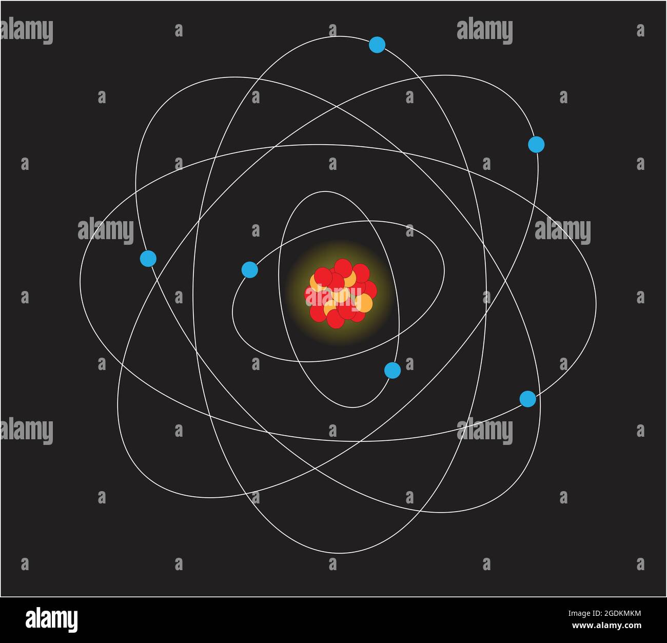 atomic orbitals structure Stock Vector Image & Art - Alamy
