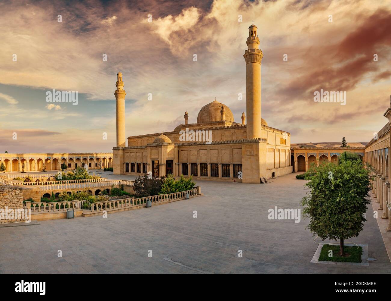 Mosque in the Shamakhi city Stock Photo - Alamy