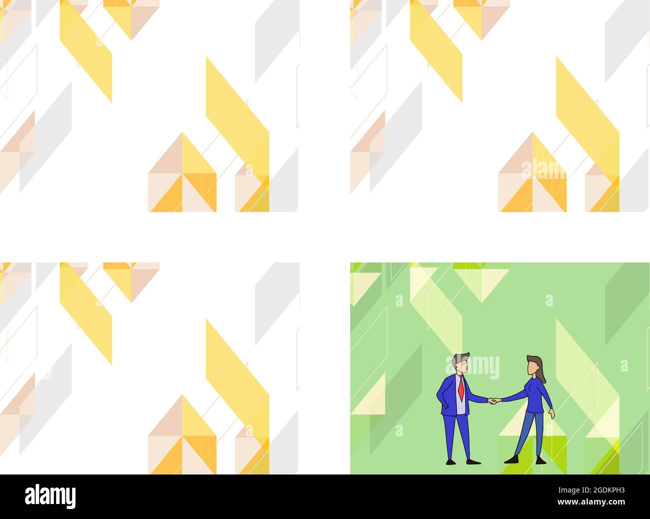 Two men facing forward Stock Vector Images - Alamy