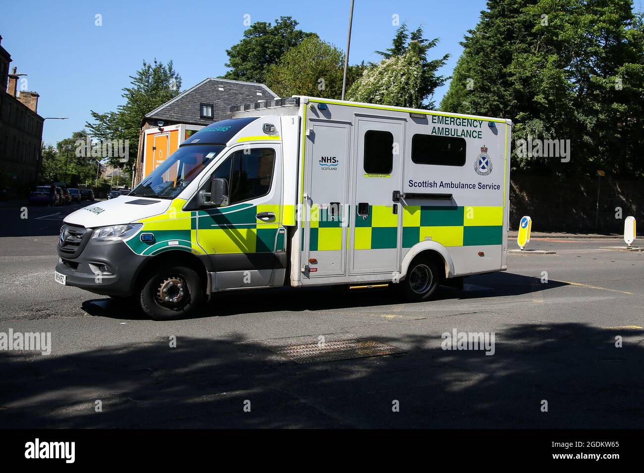 Scottish ambulance vehicle hi-res stock photography and images - Alamy