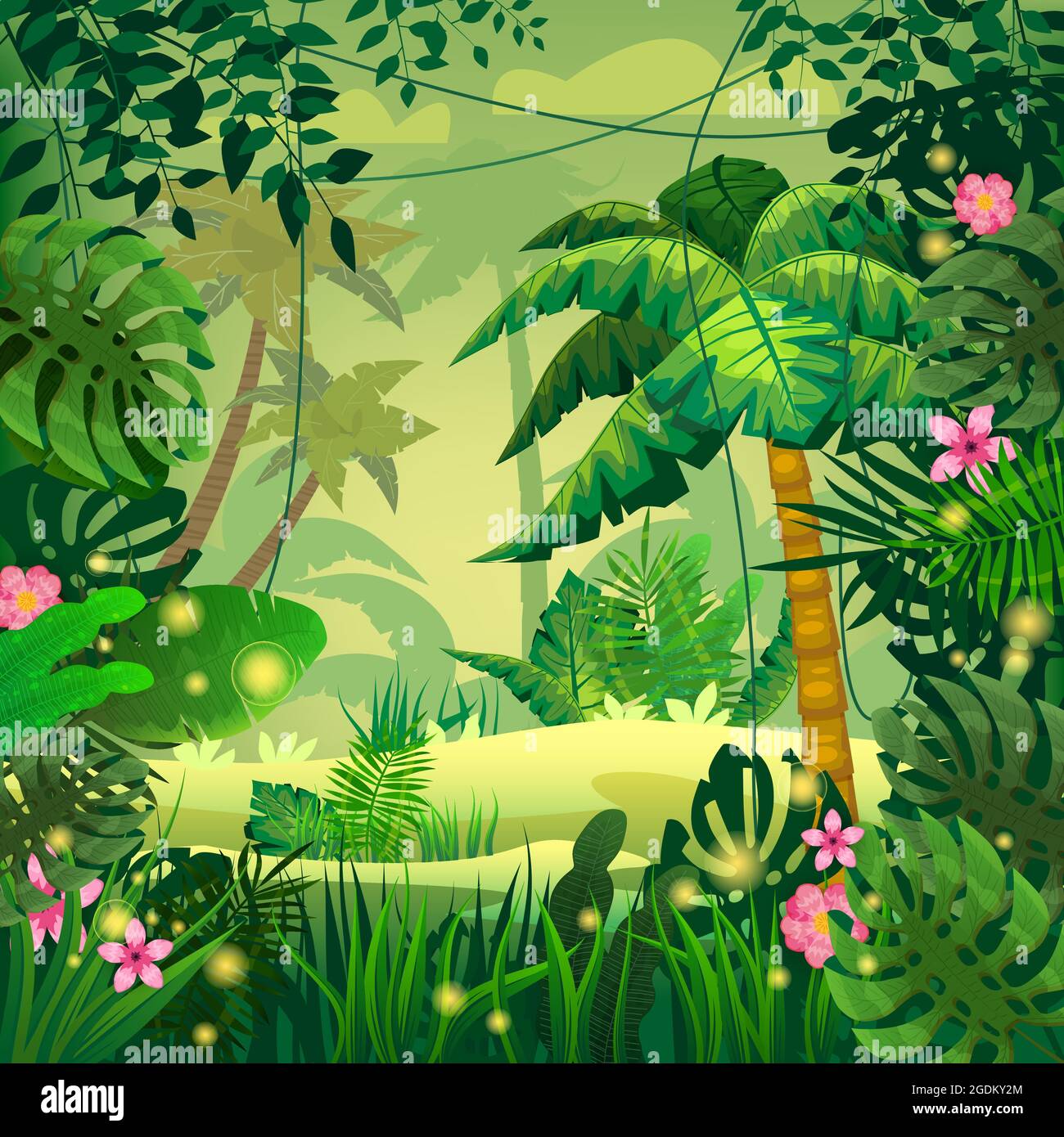 Tropical Forest Background