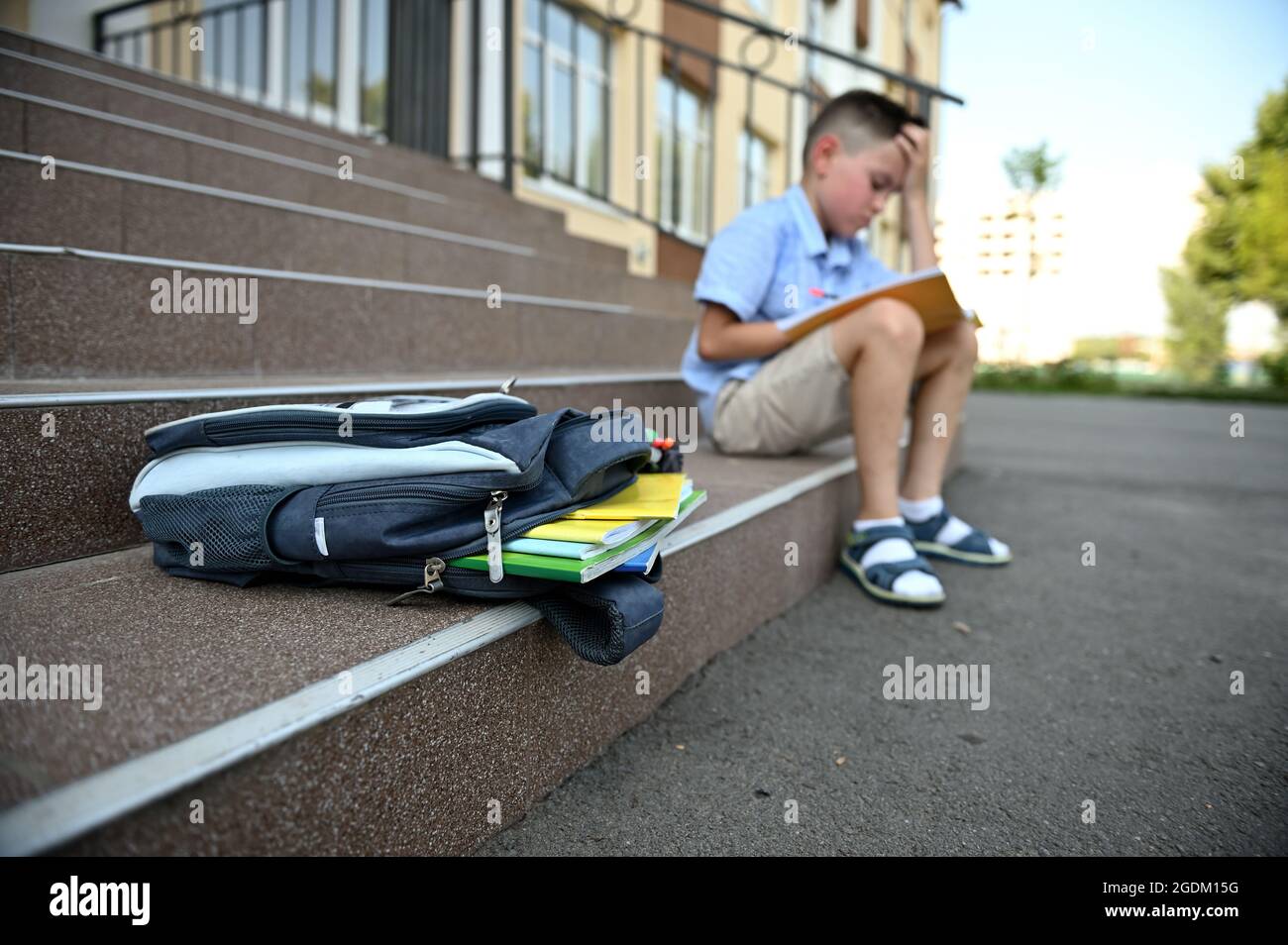 Homework In Backpack