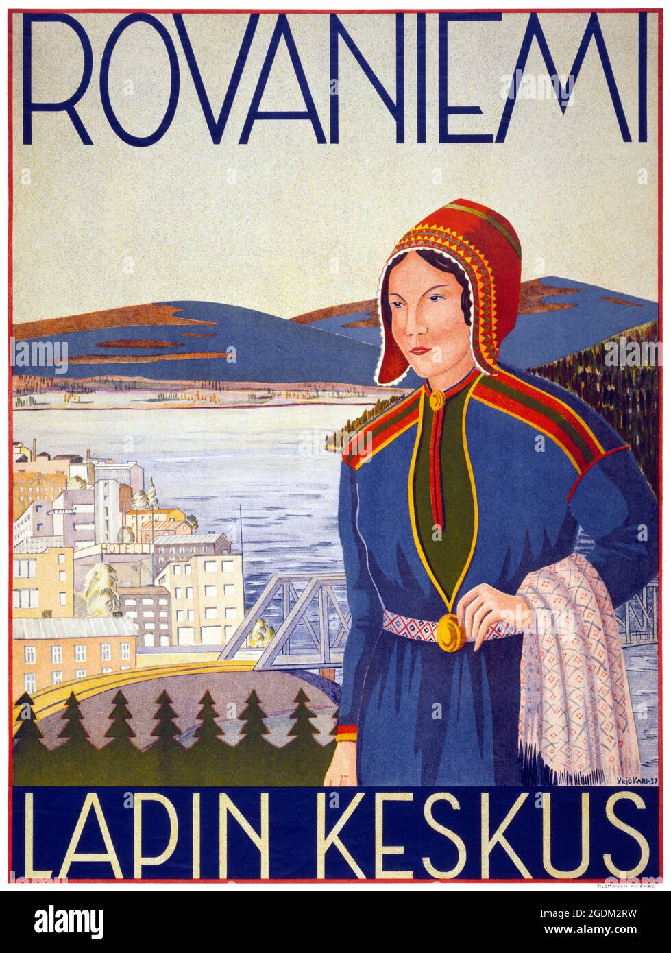 Vintage finland travel poster hi-res stock photography and images - Alamy
