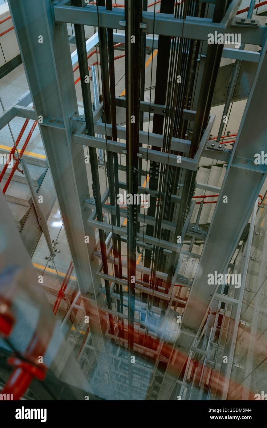 Lift shaft inside hi-res stock photography and images - Alamy