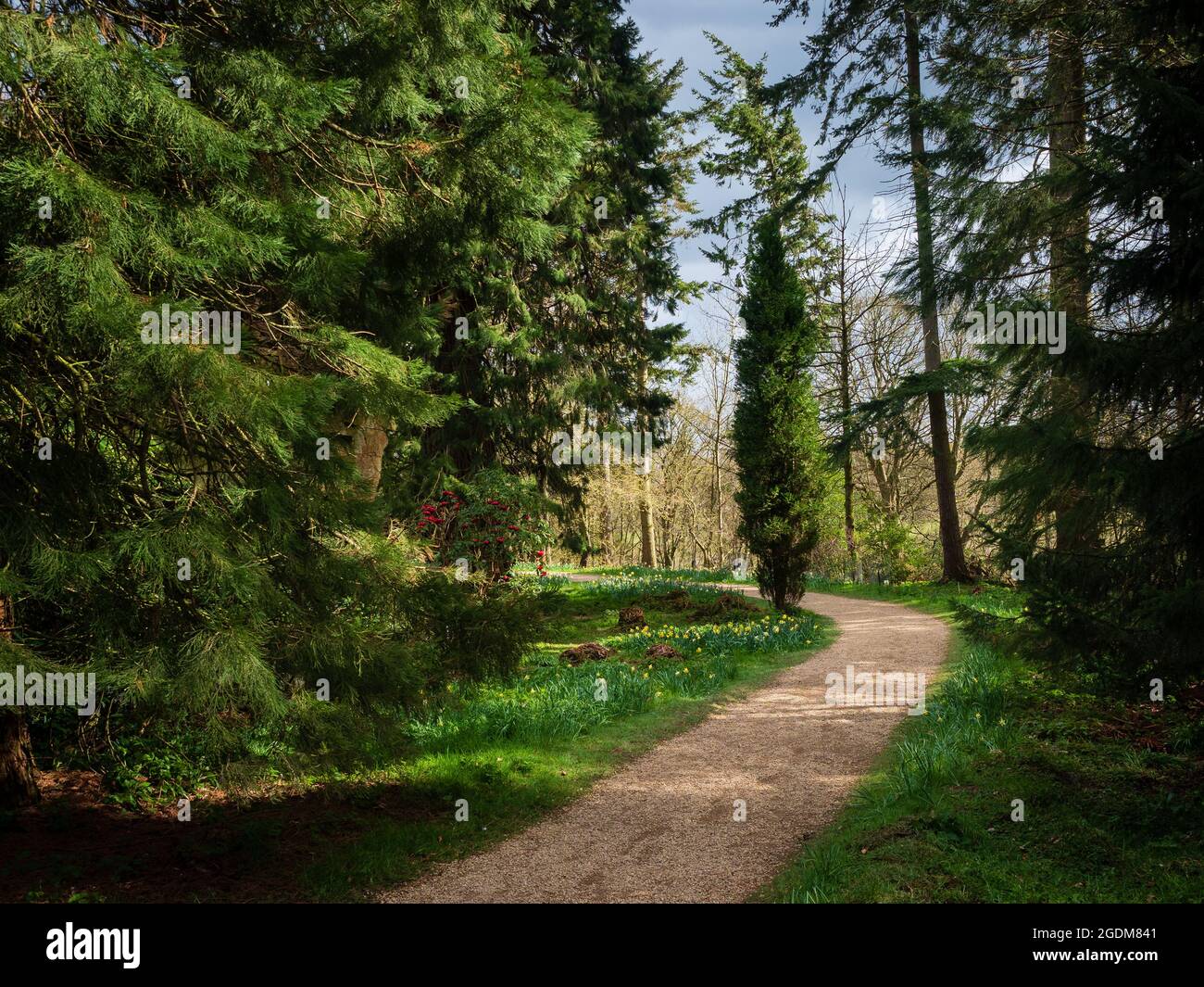 Belsay hall hi-res stock photography and images - Alamy