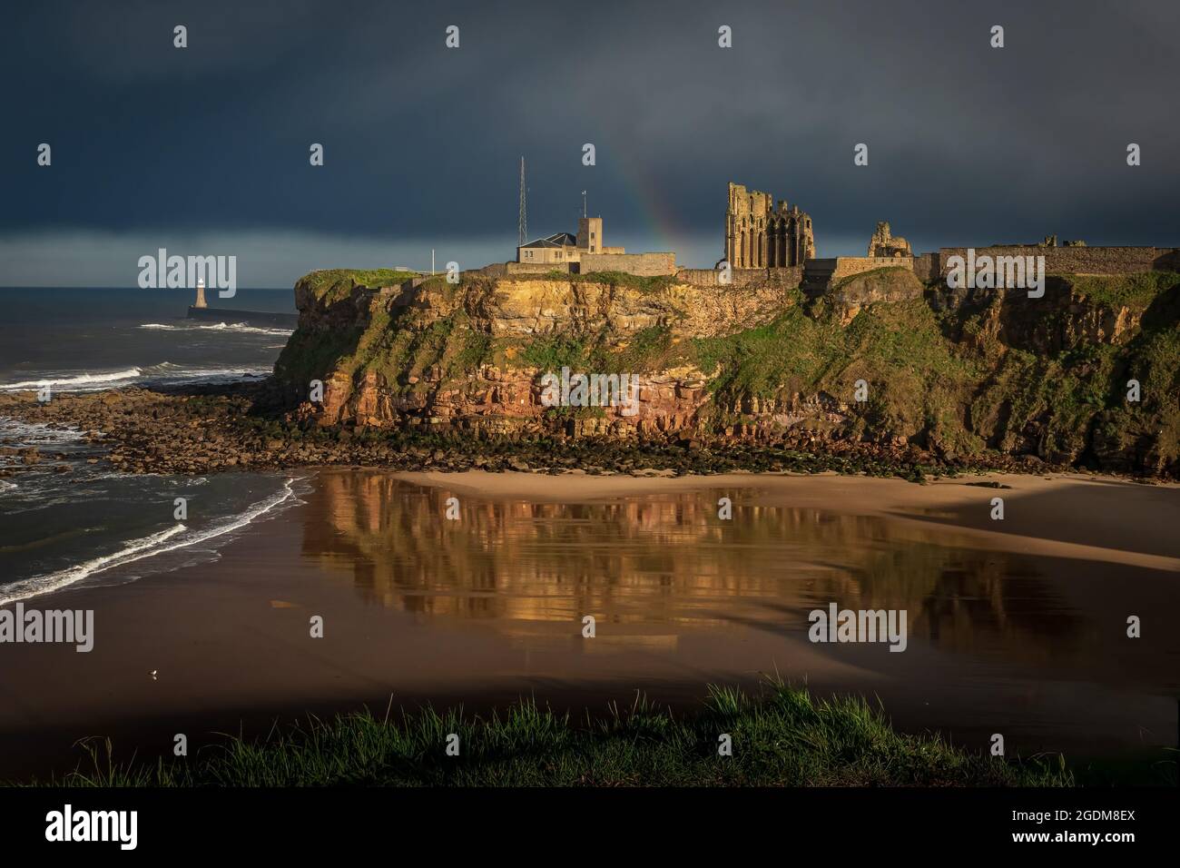 Tynemouth Priory, North Tyneside, UK Stock Photo - Alamy