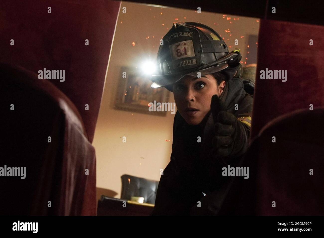 MONIQUE RAYMUND in CHICAGO FIRE (2012), directed by MICHAEL BRANDT ...