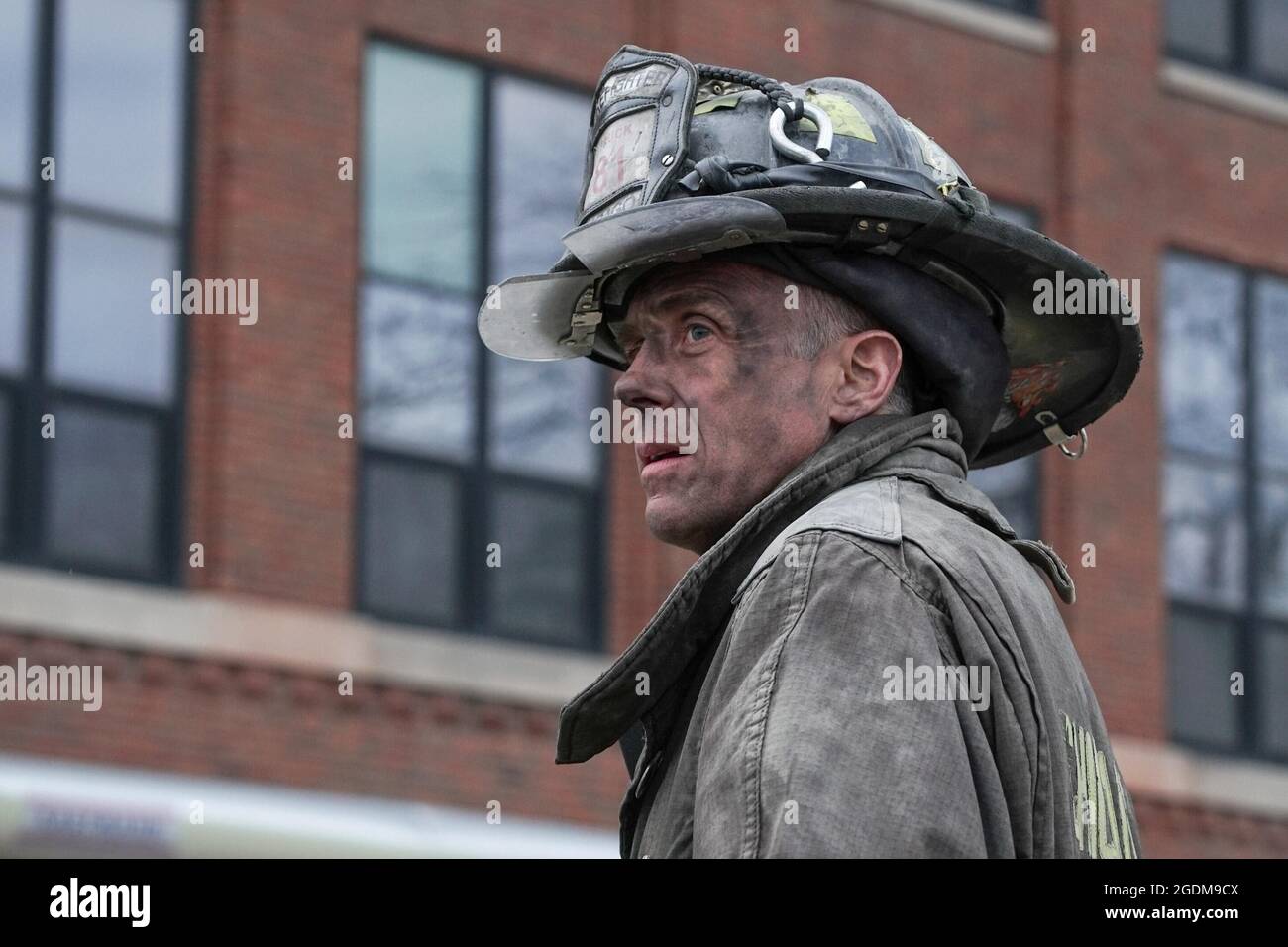 DAVID EIGENBERG in CHICAGO FIRE (2012), directed by MICHAEL BRANDT ...