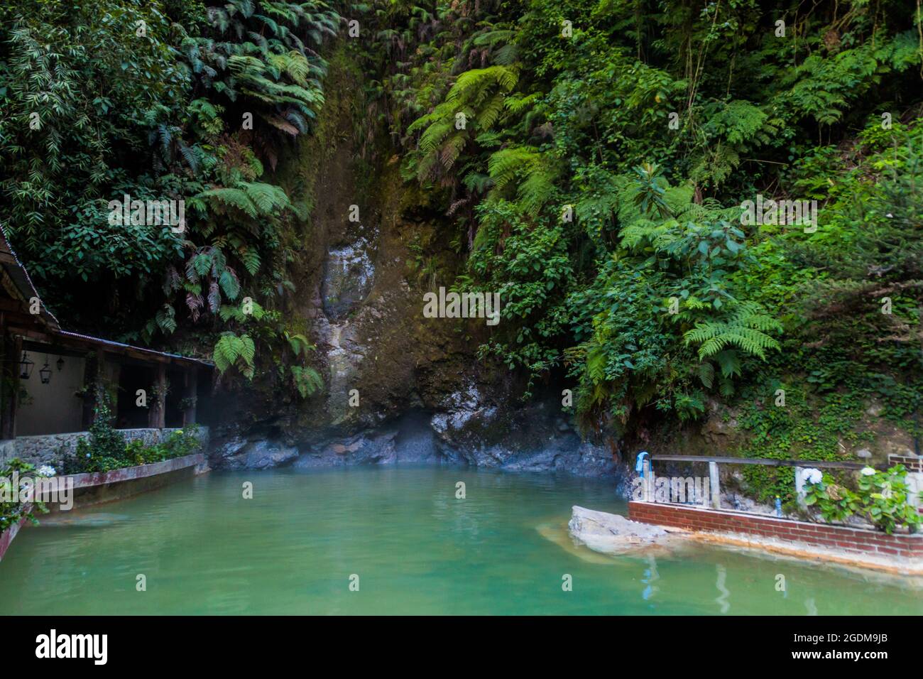 Hot springs Funtes Georginas, Guatemala Stock Photo - Alamy