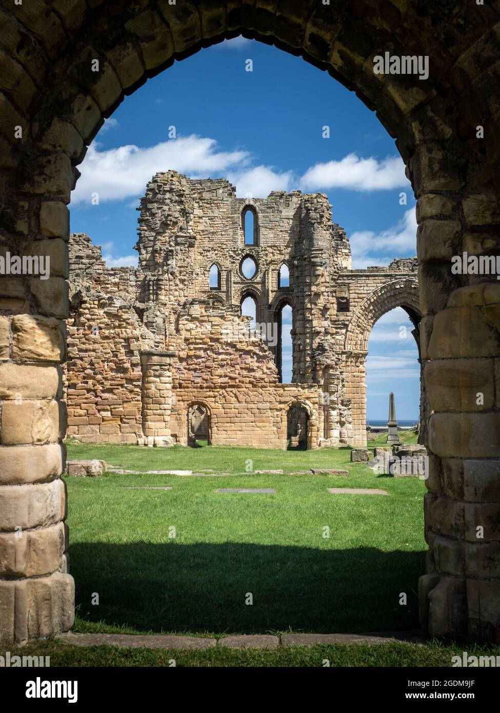 Tynemouth Priory, North Tyneside, UK Stock Photo - Alamy