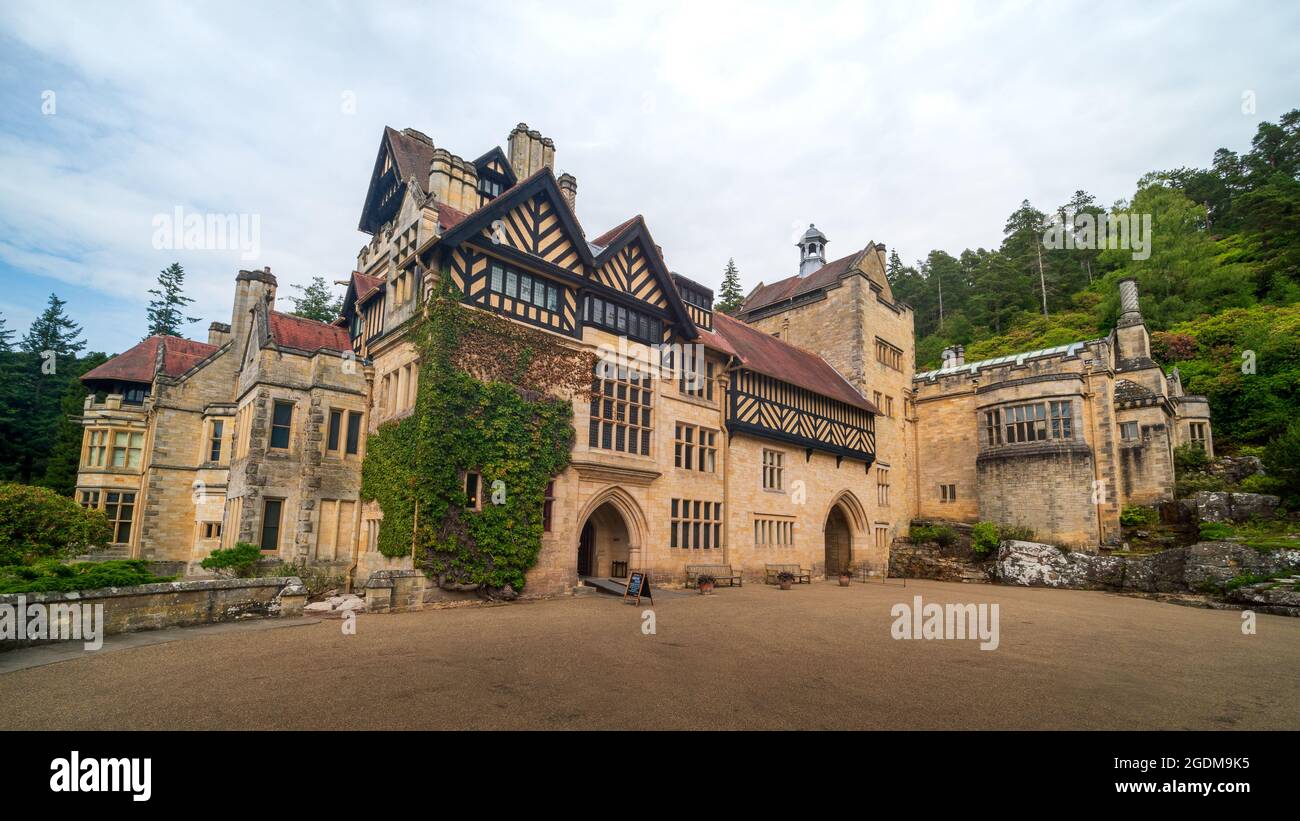 The main house, Cragside, Rothbury, Northumberland Stock Photo - Alamy