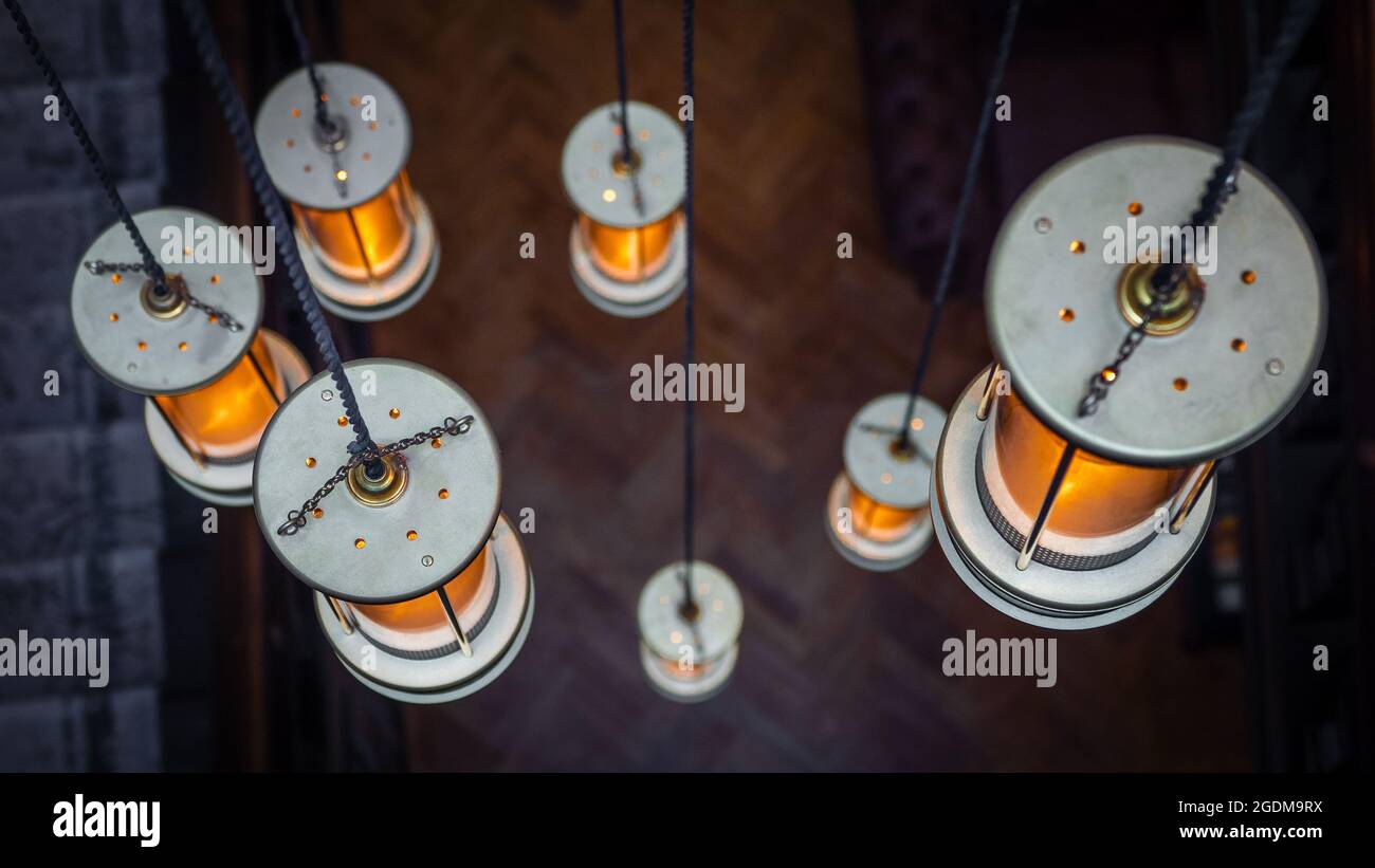 Miners lamps hi-res stock photography and images - Alamy