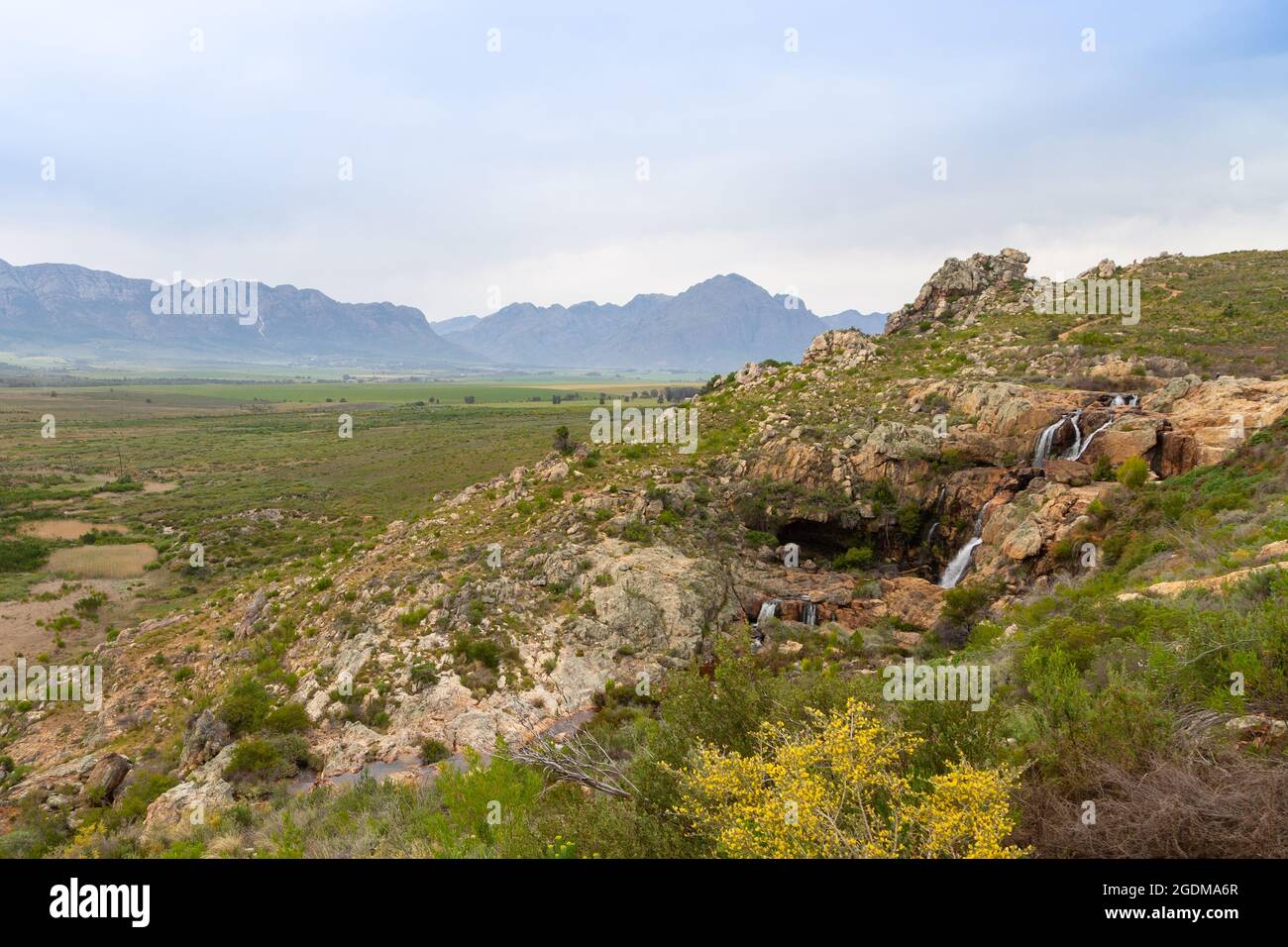 Landscape in the Waterval Nature Reserve close to Ceres in the Western ...