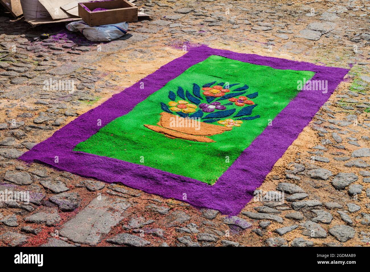 Carpets in antigua guatemala hi-res stock photography and images - Alamy