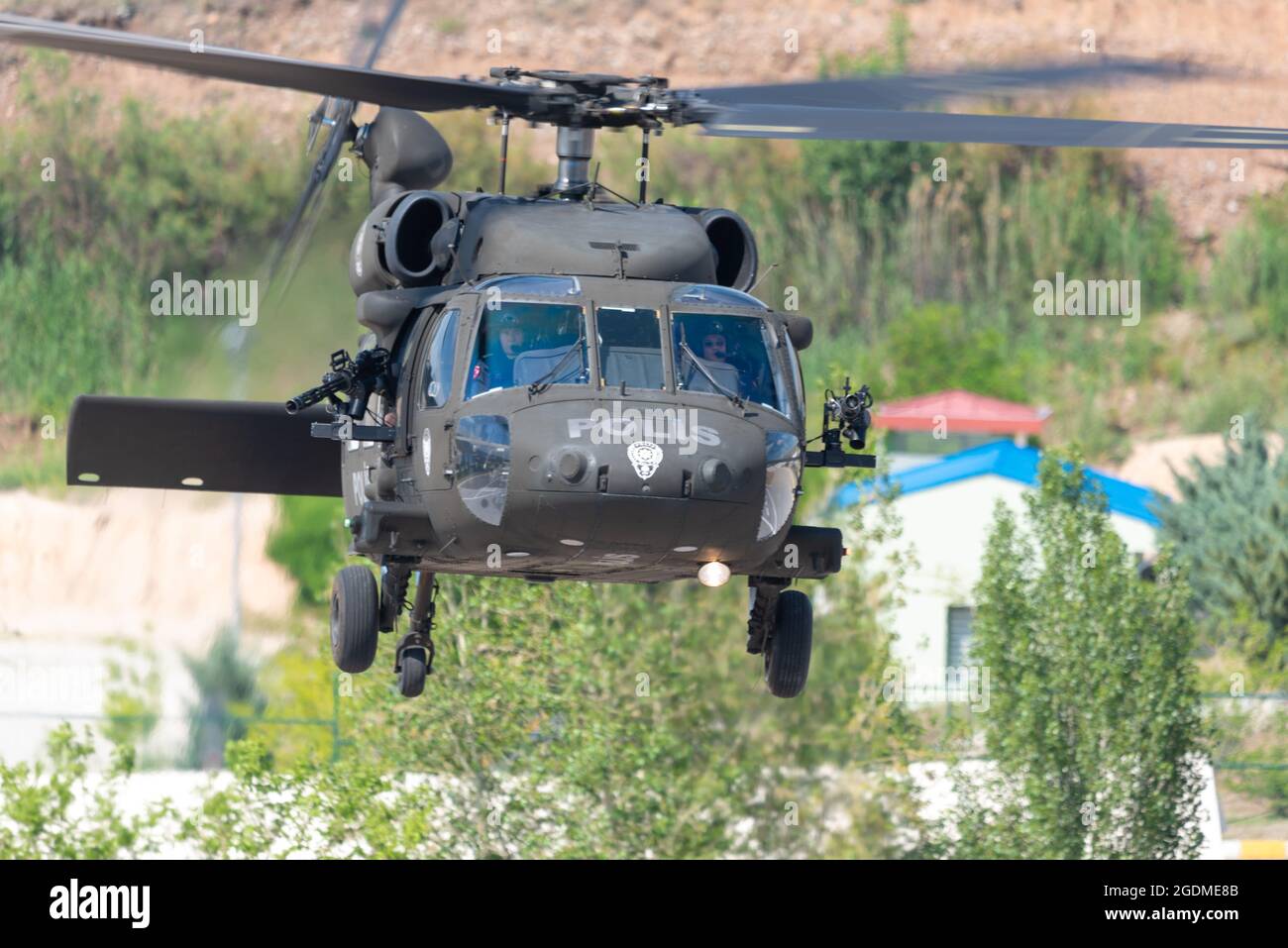 Ankara, Turkey - June 26, 2021: Turkish Police Aviation Sikorsky S70 at ...