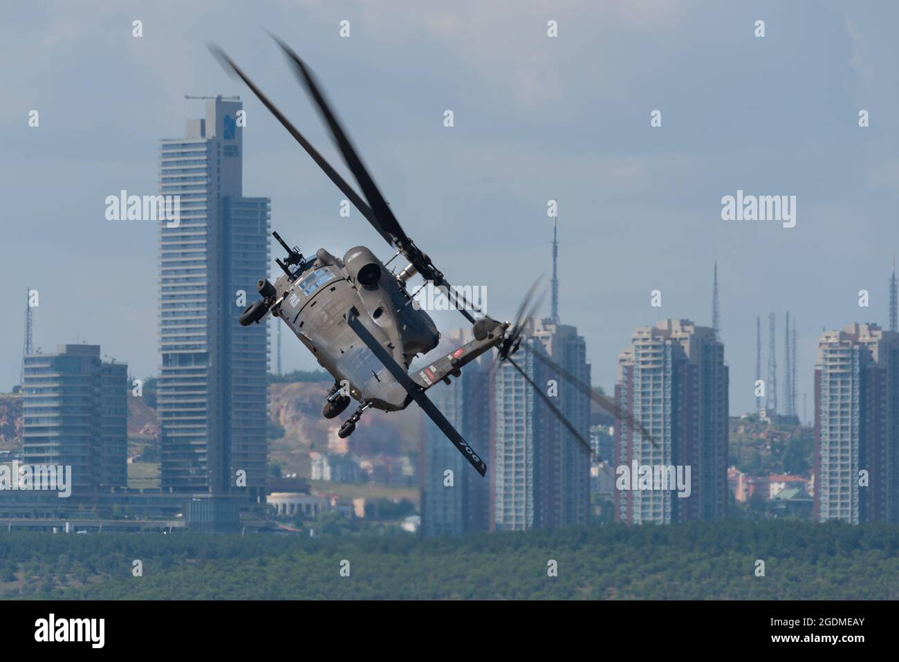 Ankara, Turkey - June 26, 2021: Turkish Police Aviation Sikorsky S70 at ...