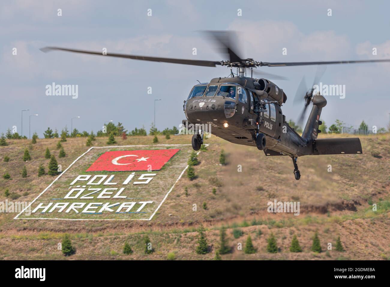 Ankara, Turkey - June 26, 2021: Turkish Police Aviation Sikorsky S70 at ...