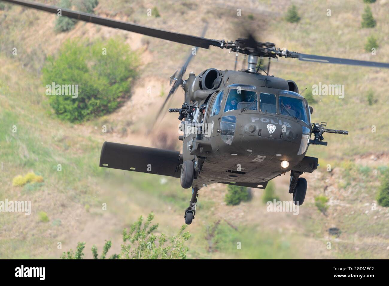 Ankara, Turkey - June 26, 2021: Turkish Police Aviation Sikorsky S70 at ...