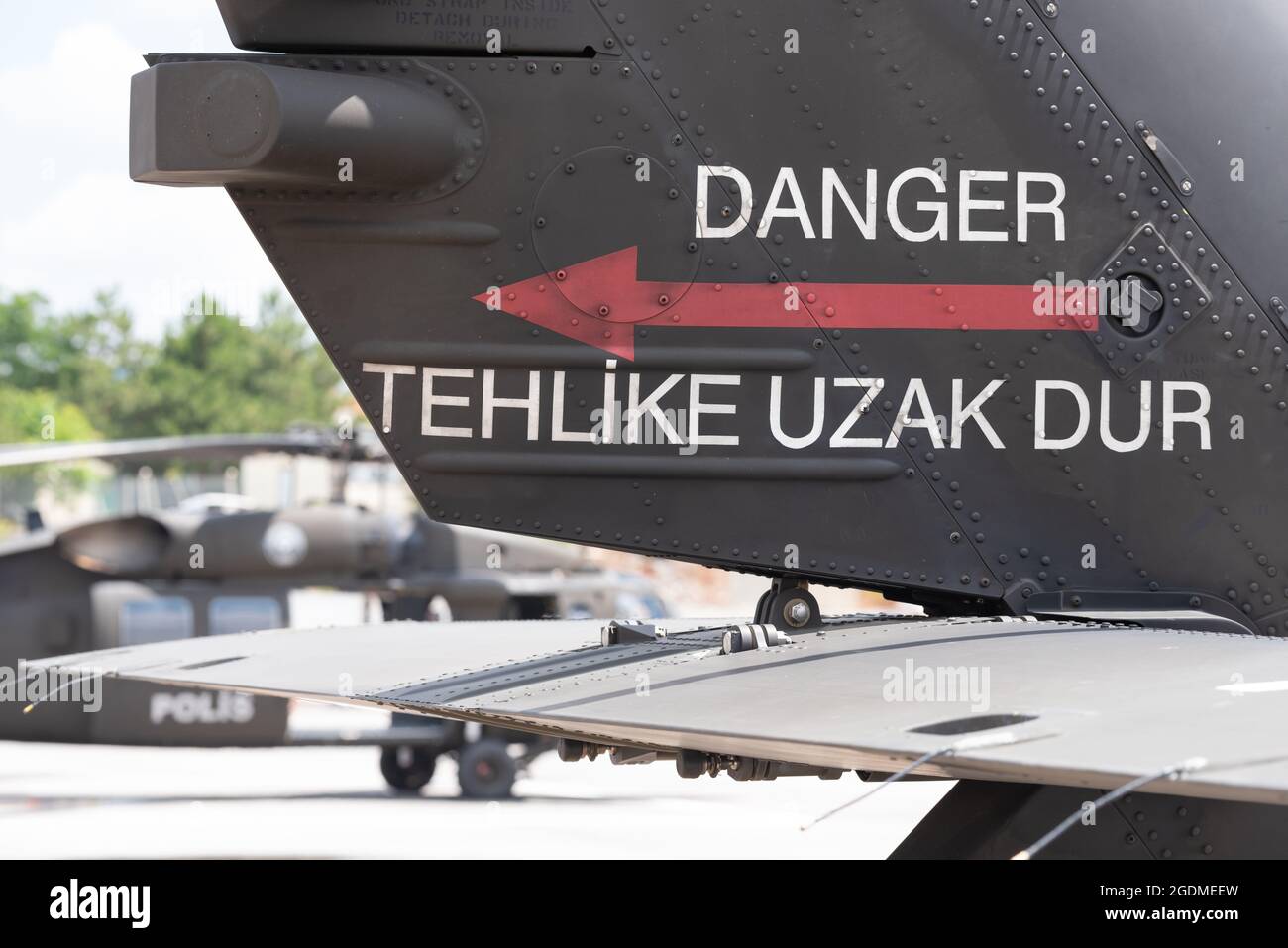 Ankara, Turkey - June 26, 2021: Turkish Police Aviation Sikorsky S70 at ...