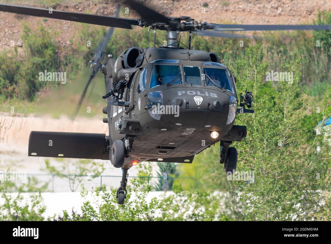 Ankara, Turkey - June 26, 2021: Turkish Police Aviation Sikorsky S70 at ...