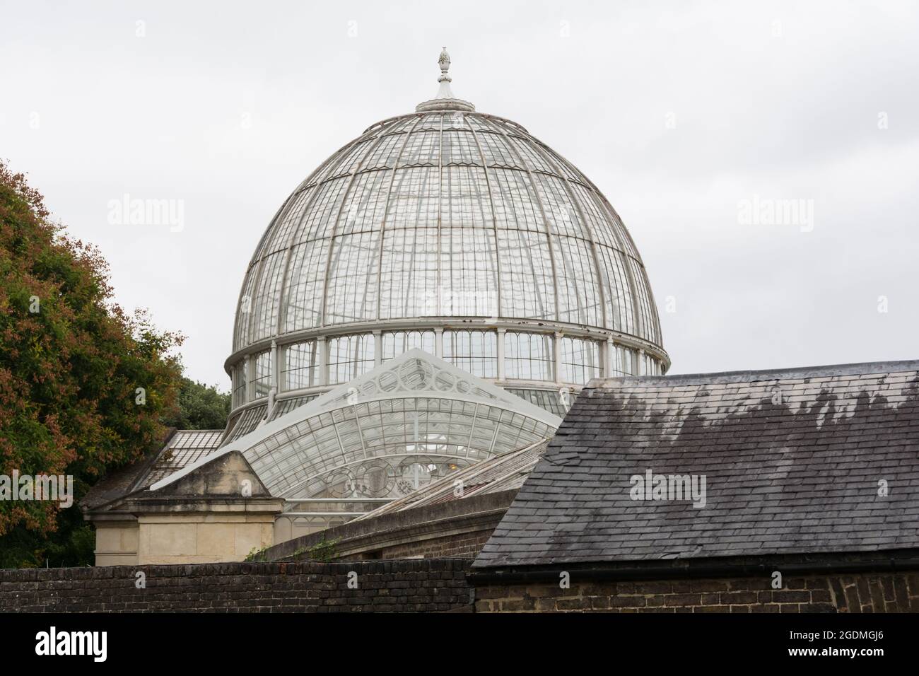 The dome of the Great Conservatory at Syon House, Isleworth, Middlesex ...