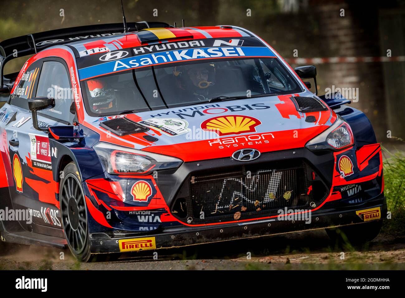 Ypres, Belgium. 14th Aug, 2021. 11 Thierry NEUVILLE (BEL), Martijn ...