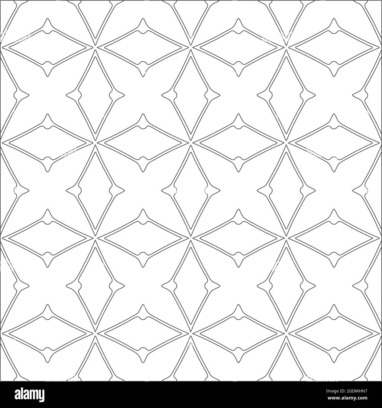 Vector pattern with symmetrical elements . Modern stylish abstract ...