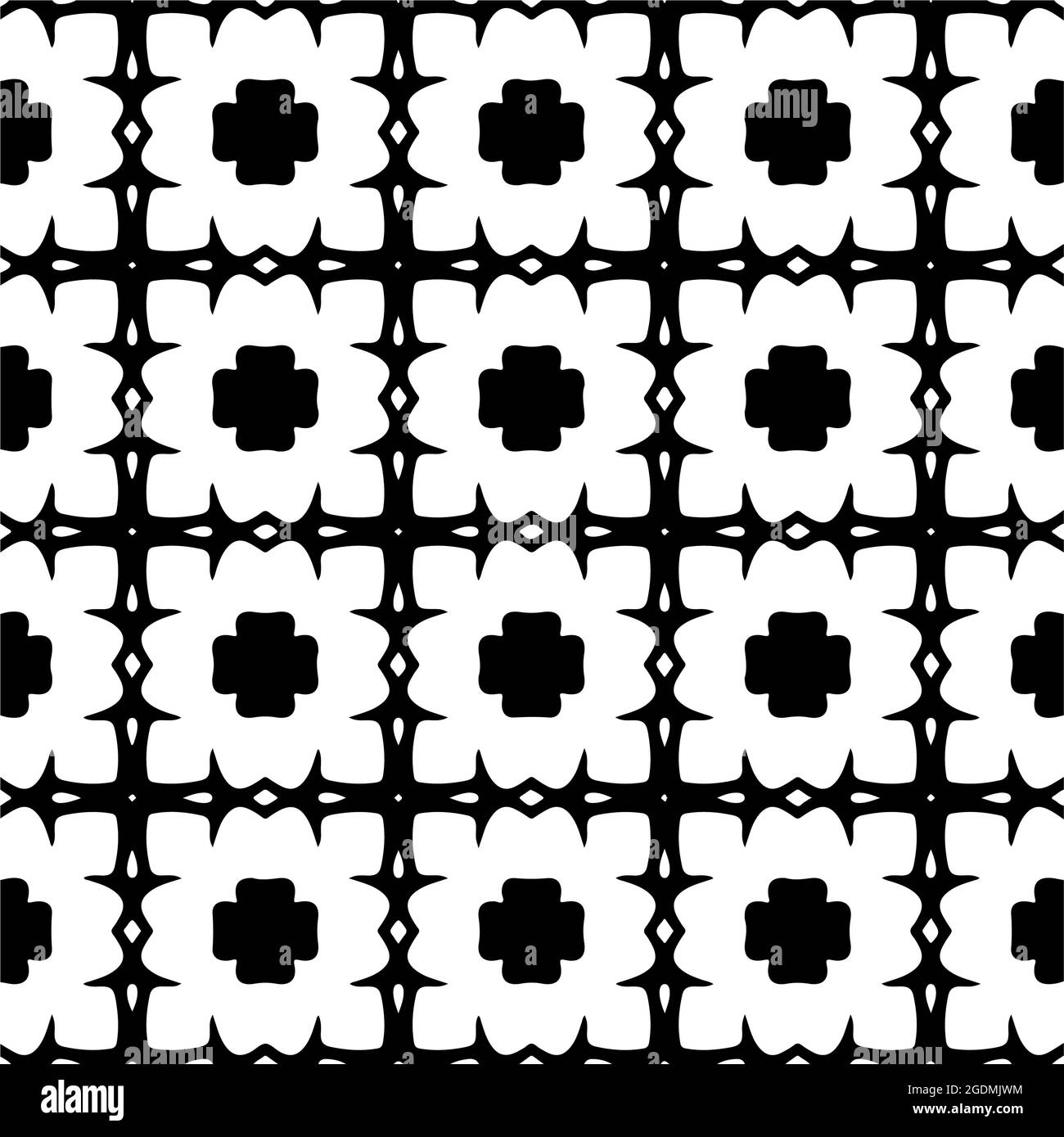 floral seamless pattern background.Geometric ornament for wallpapers ...