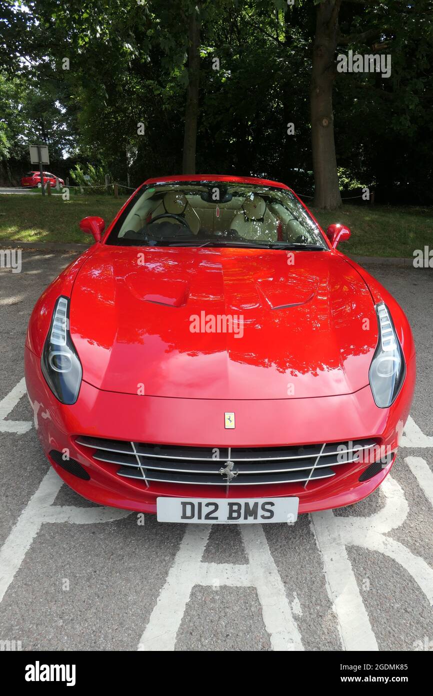 New Red Ferrari High Resolution Stock Photography and Images - Alamy