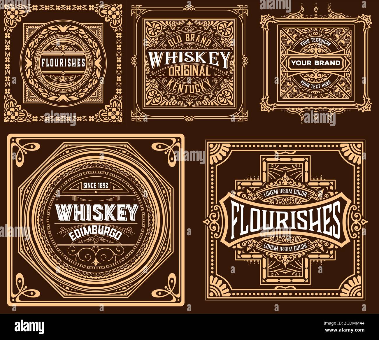 Label 5 whiskey hi-res stock photography and images - Alamy