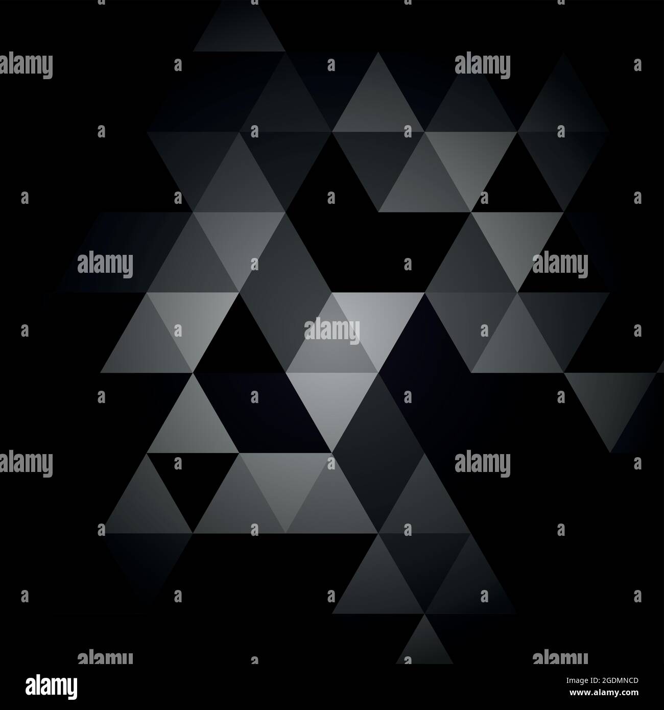 Black and gray triangle pattern. Abstract background Stock Vector Image ...