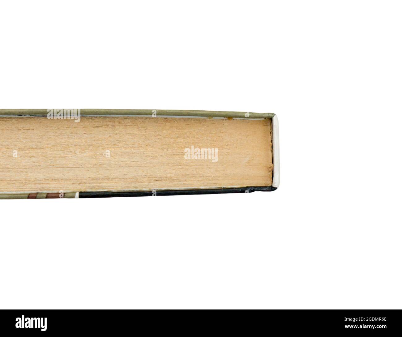 Spine book on a white background Stock Photo - Alamy