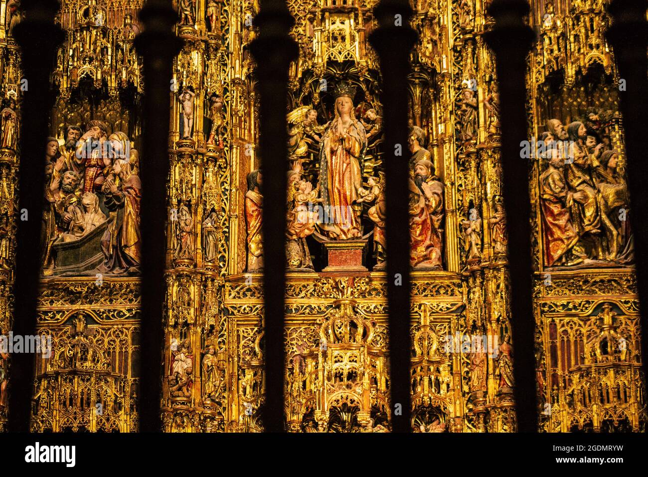 Seville Spain August 10, 2021 Inside the Saint Metropolitan and ...