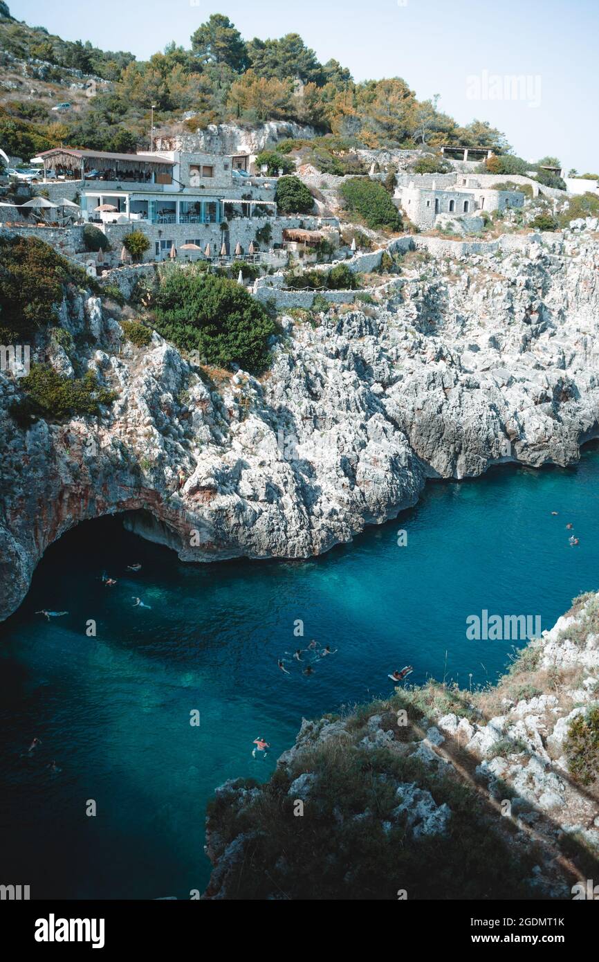 a fantastic view on " il ciolo " in puglia Stock Photo - Alamy