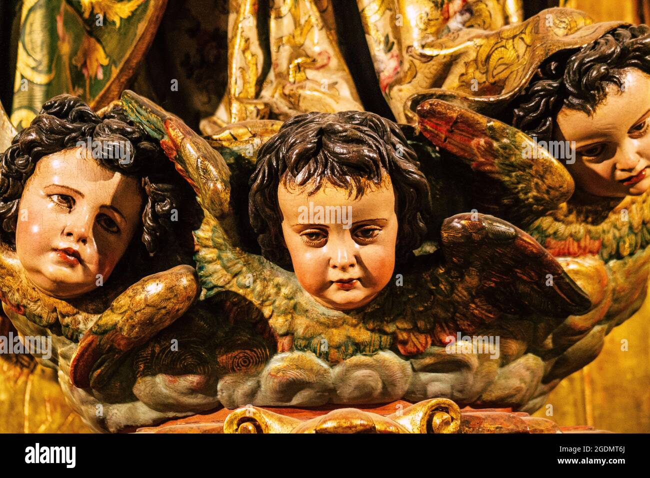 Seville Spain August 10, 2021 Inside the Saint Metropolitan and ...