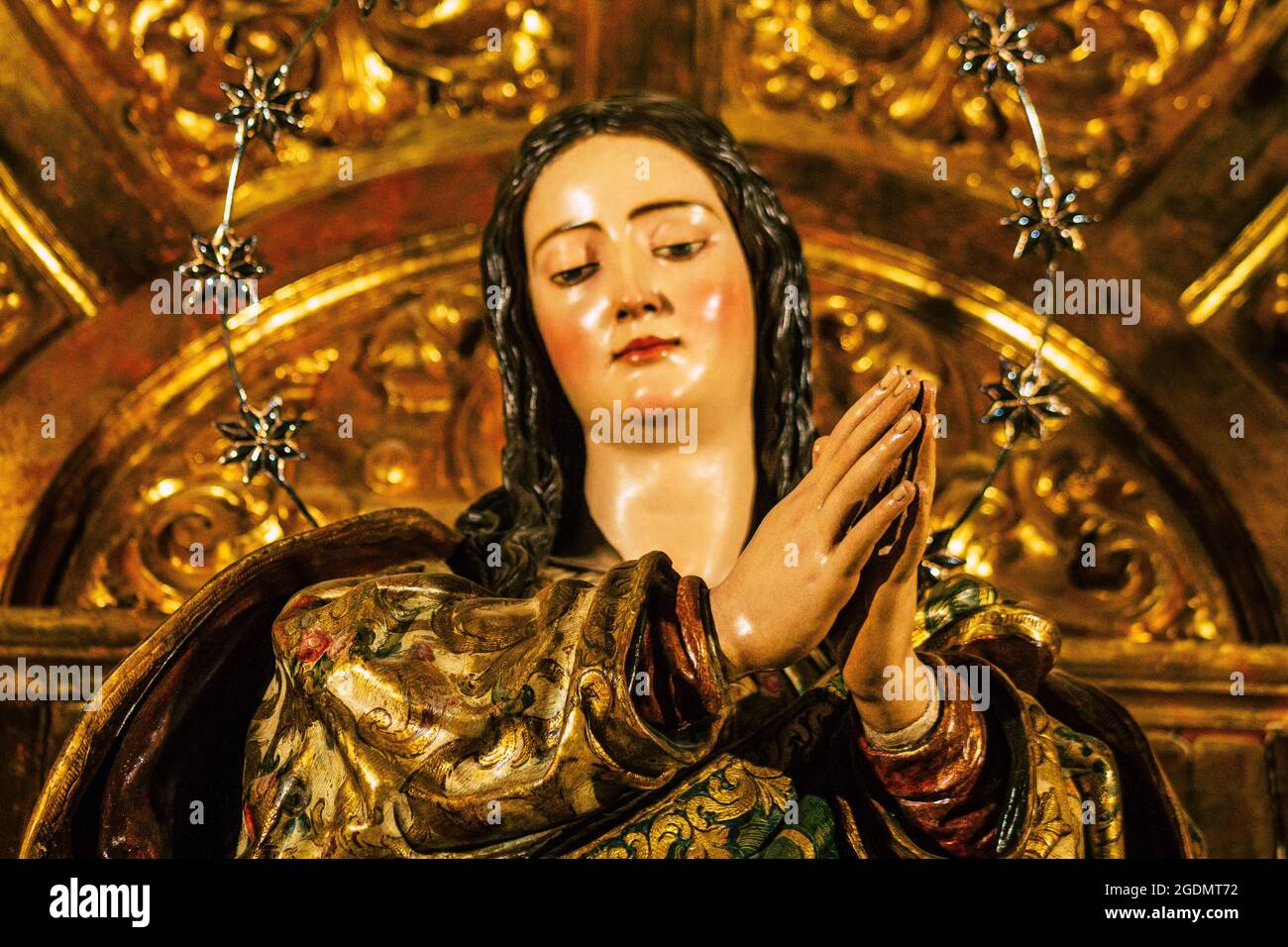 Seville Spain August 10, 2021 Inside the Saint Metropolitan and ...