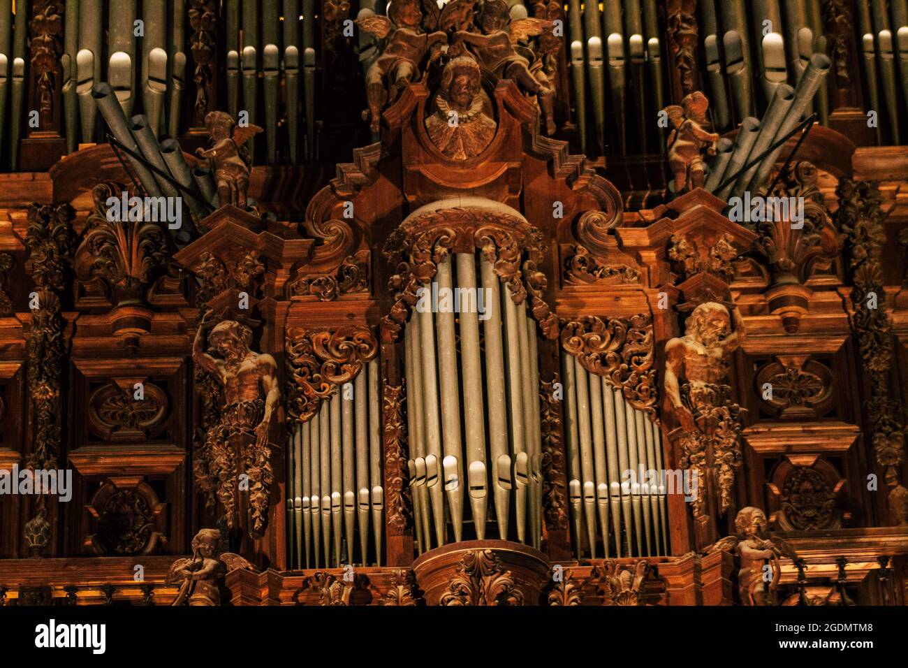 Seville Spain August 10, 2021 Inside the Saint Metropolitan and ...