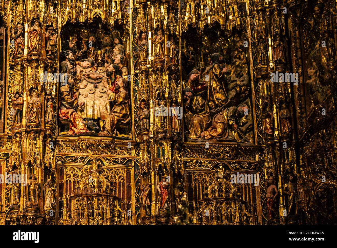 Seville Spain August 10, 2021 Inside the Saint Metropolitan and ...