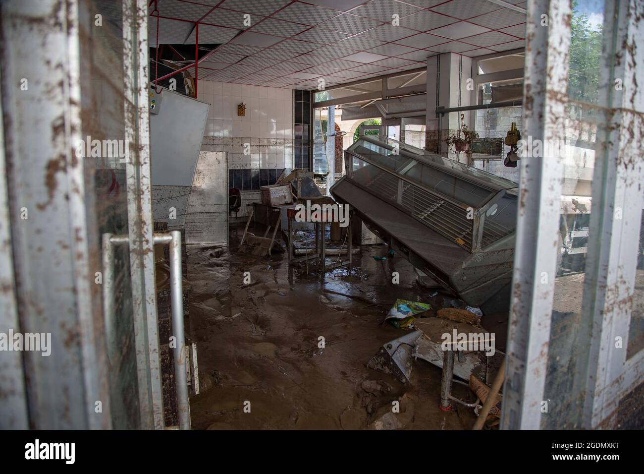 Kastamonu, Turkey. 14th Aug, 2021. Deadly flash floods aftermath in ...