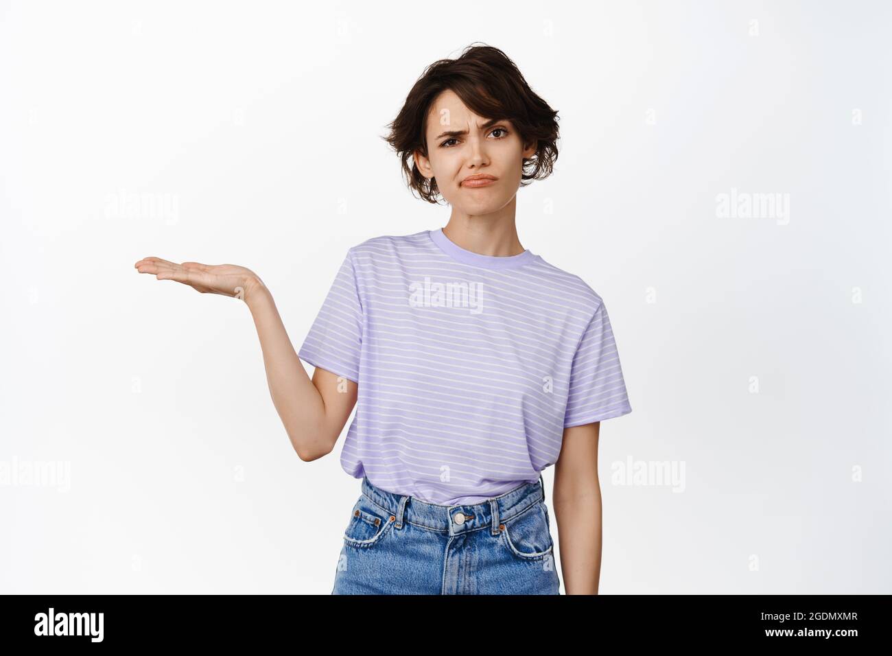 Smirk on her face hi-res stock photography and images - Alamy